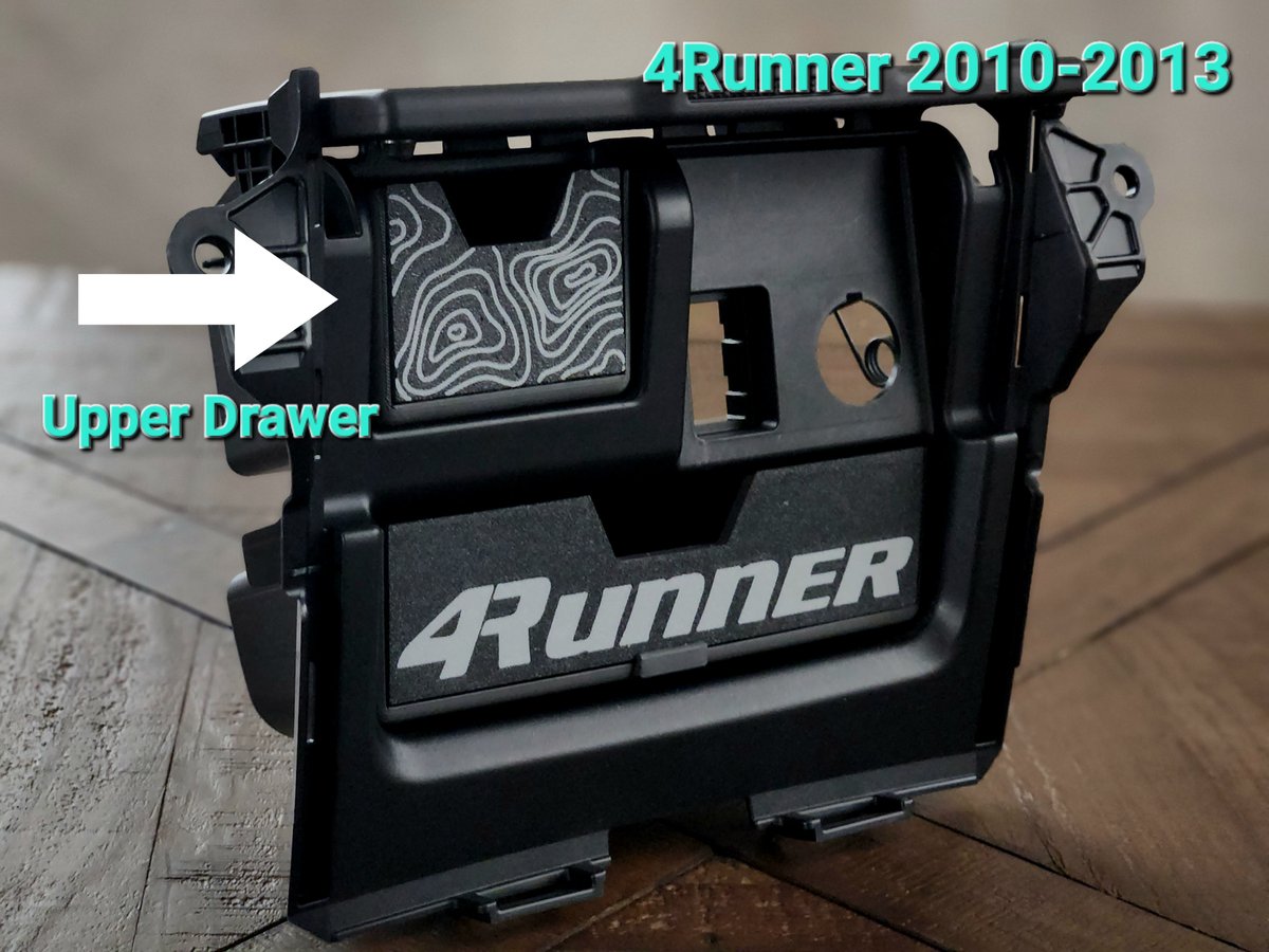 Complete Upper Cubby Drawer (Toyota 5th Gen 4Runner 2010-2013) | Remedy3D