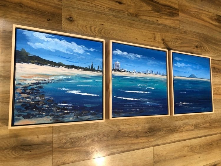 NEW Triptych (3 Piece Art) 'Alex' | Sarah Lawson Fine Art - Landscape ...