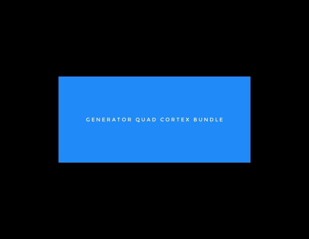 Generator Quad Cortex Bundle | Amp Guru Profiles
