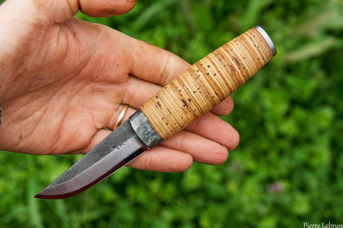 Puukko écorce de bouleau 115crv3 | Forge De Pierre