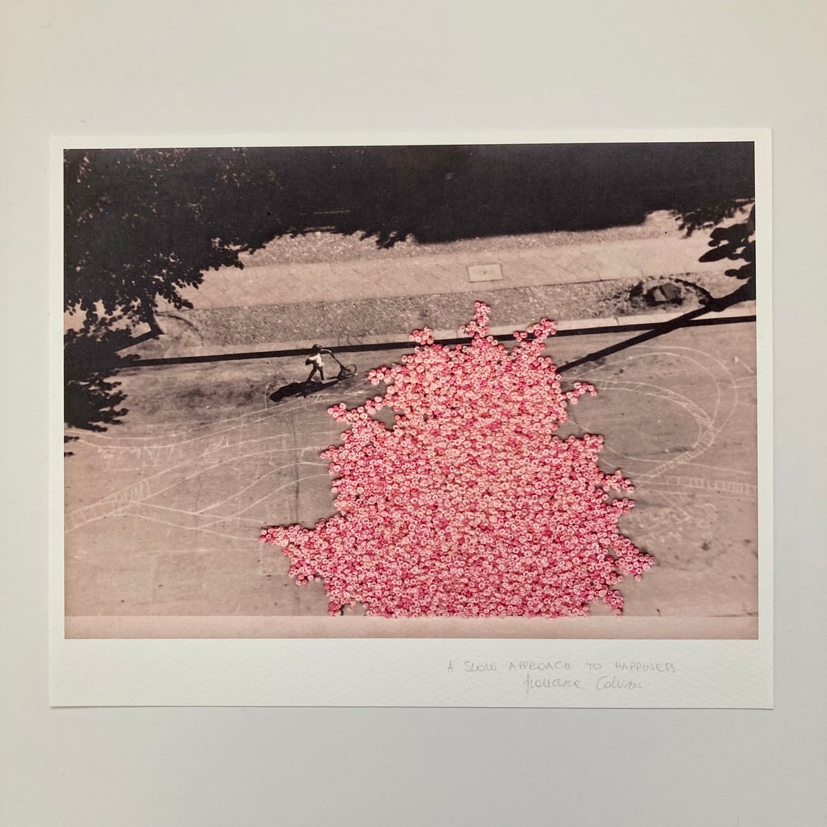 Giclée Print of artwork "A Slow Approach to Happiness" - 255gsm paper ...