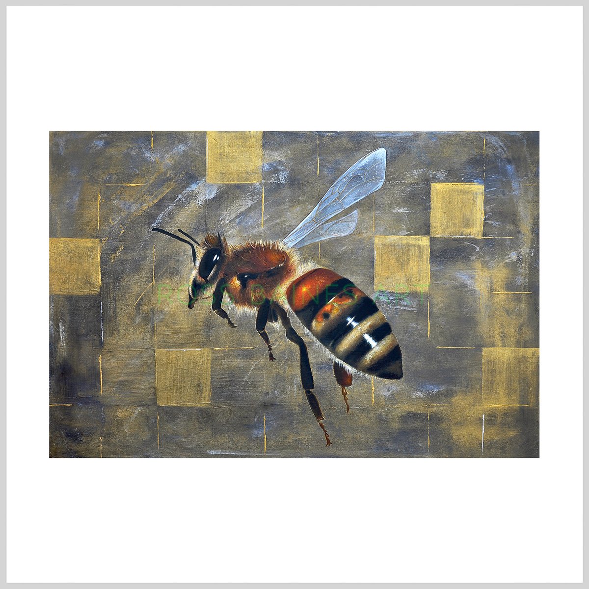 Ross Baines Art — BEE SQUARED - PRINTS
