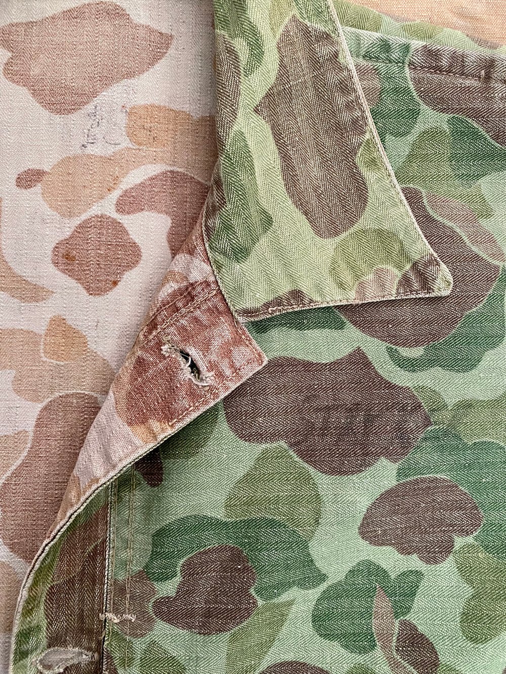 WW2 USMC P-44 FROGSKIN CAMOUFLAGE JACKET | Giurz Bazaar