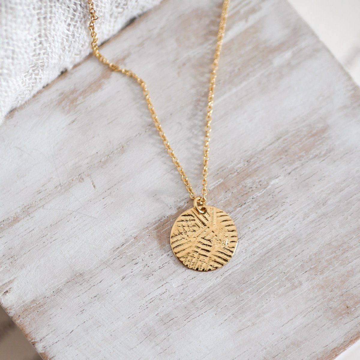 Collier Petite Médaille PIA | Anaïré