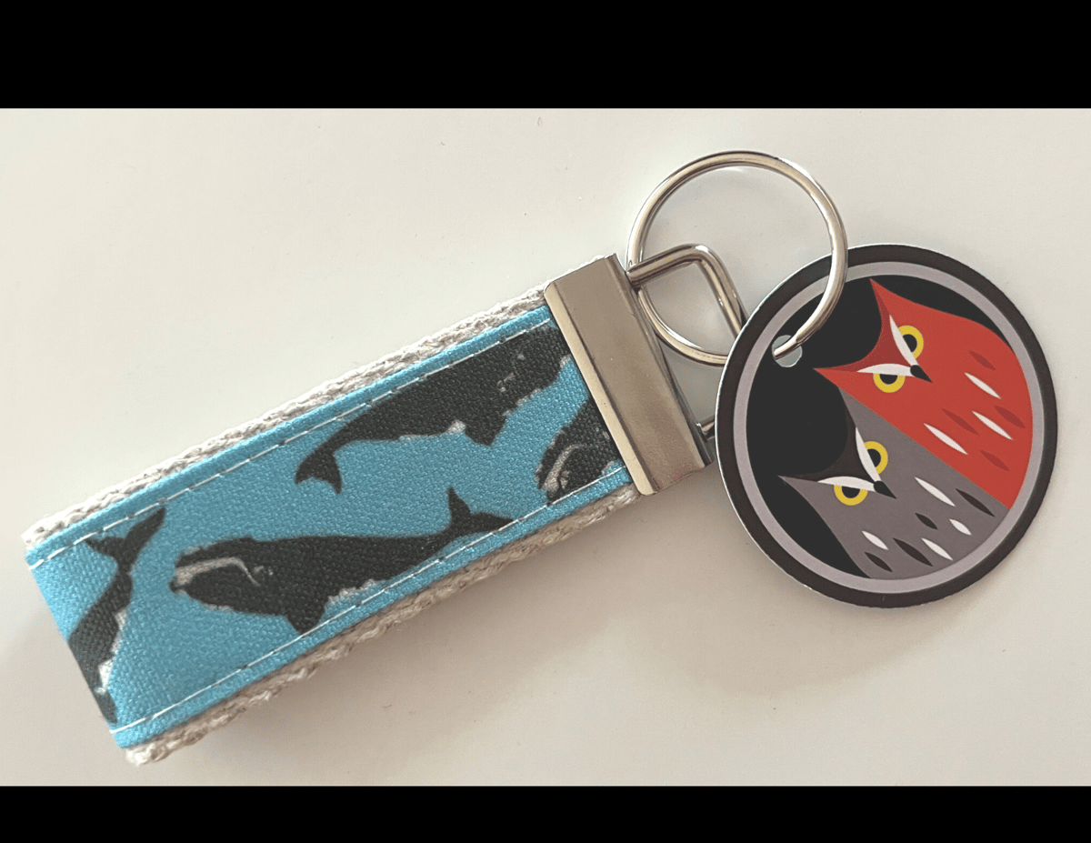 Handmade Right Whale Key Chain | Right Whale Research