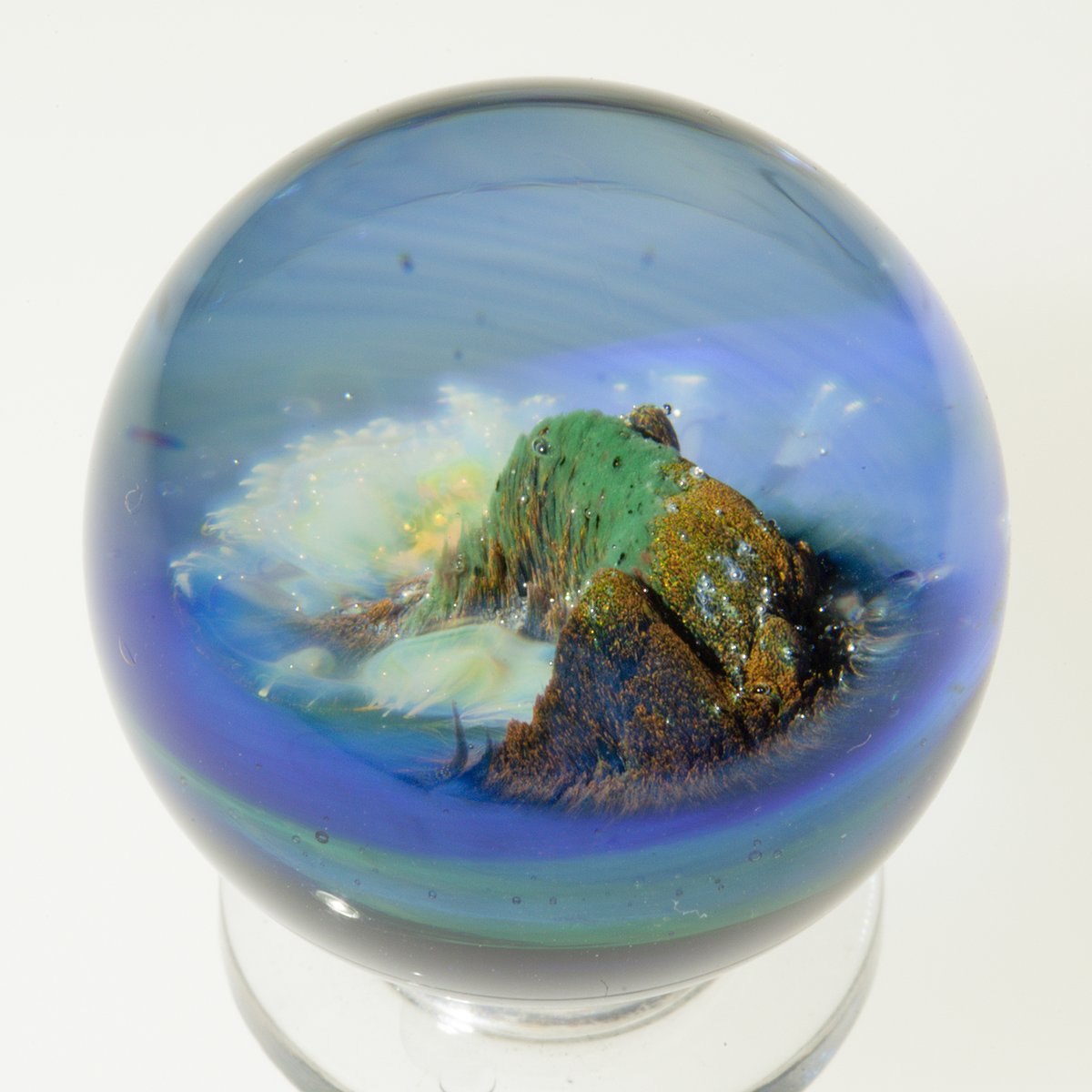 Desert Island Marble 12 - 2023 / universe marbles