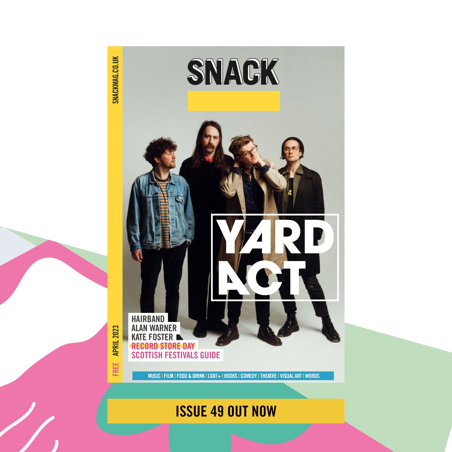 SNACK magazine: Issue 49 – April 2023 [Print edition] | SNACK Mag Shop