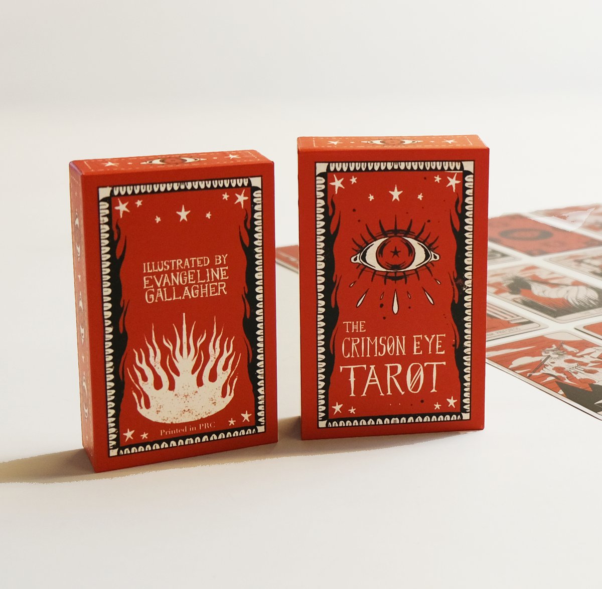 The Crimson Eye Tarot Deck | Evangeline Gallagher