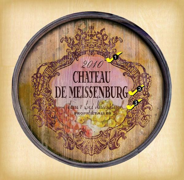 Treasure it! — Custom Wine Barrel End