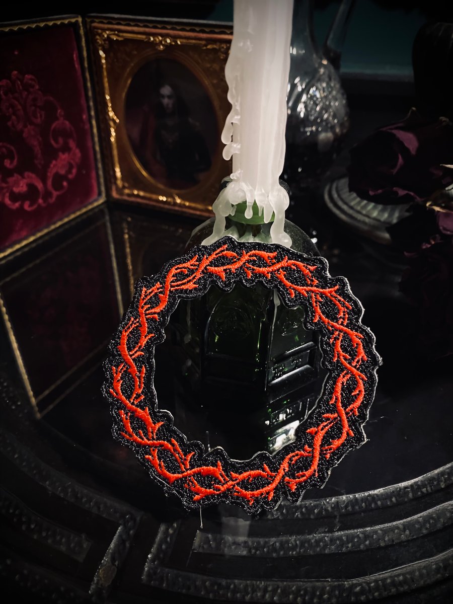 crown of thorns patch | Goth God Cult