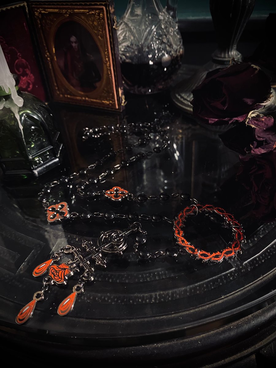 rosary necklace | Goth God Cult