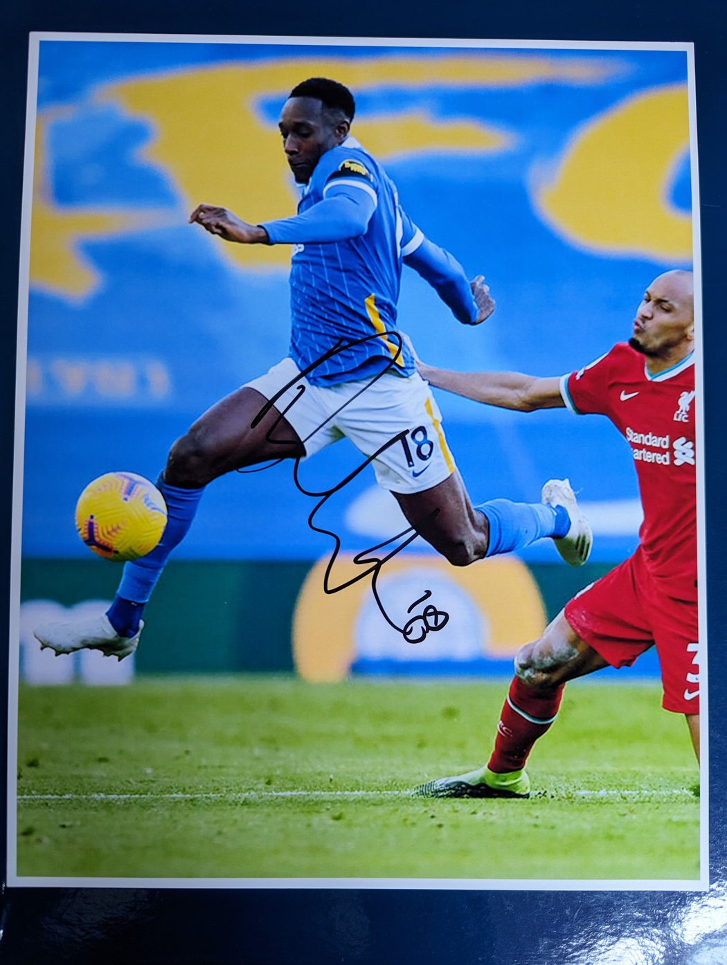 Brighton & Hove Footballer Danny Welbeck Signed 10x8 Photo | Celebrity ...