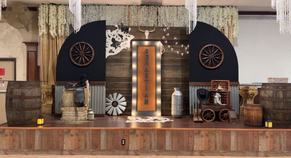 Main Stage Backdrop Setup | MyStyleDecor