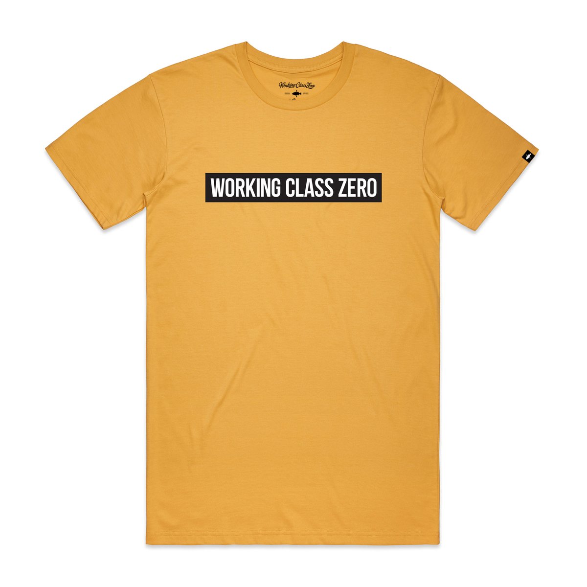 WORKING CLASS ZERO — Standard Tee ( YELLOW )