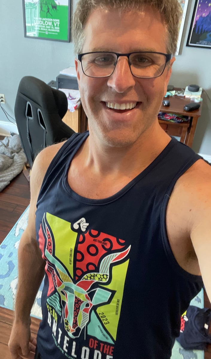 TRI-BLEND 2023: Year of the Antelope Tank (Unisex) | Antelope Running Club