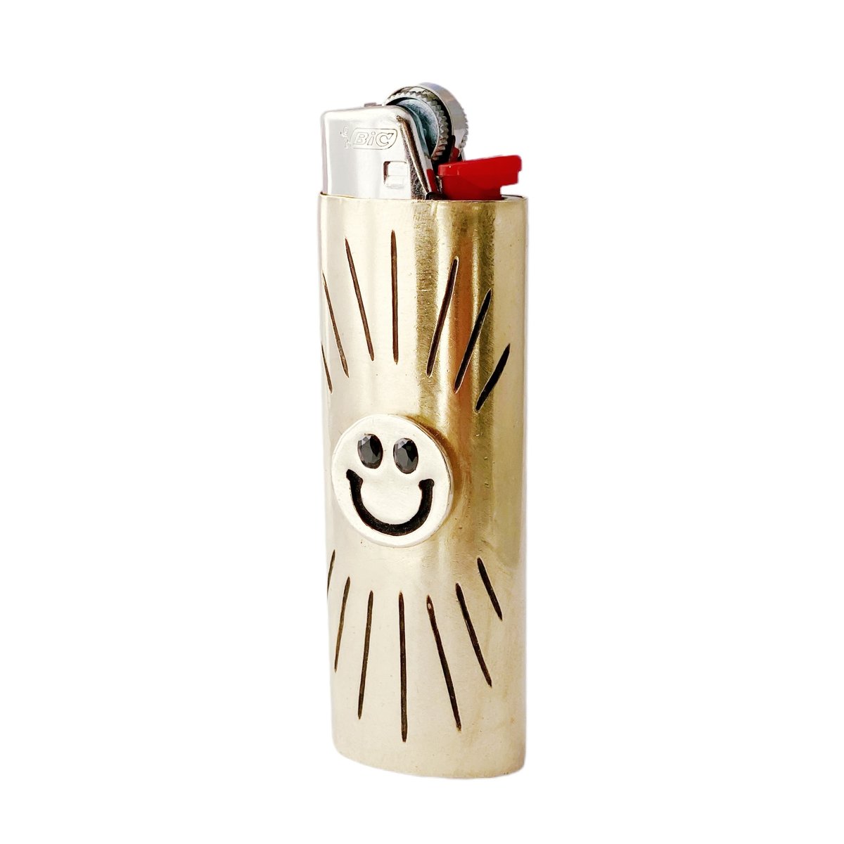 Smiley Face Lighter Case | Therese Kuempel Jewelry