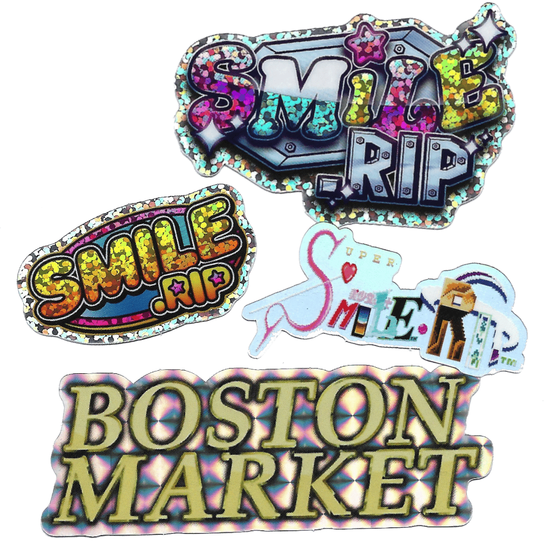 SMILE.RIP STICKER PACK | smilerip