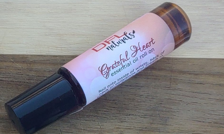 Grateful heart essential oil roll on | DFL Naturals