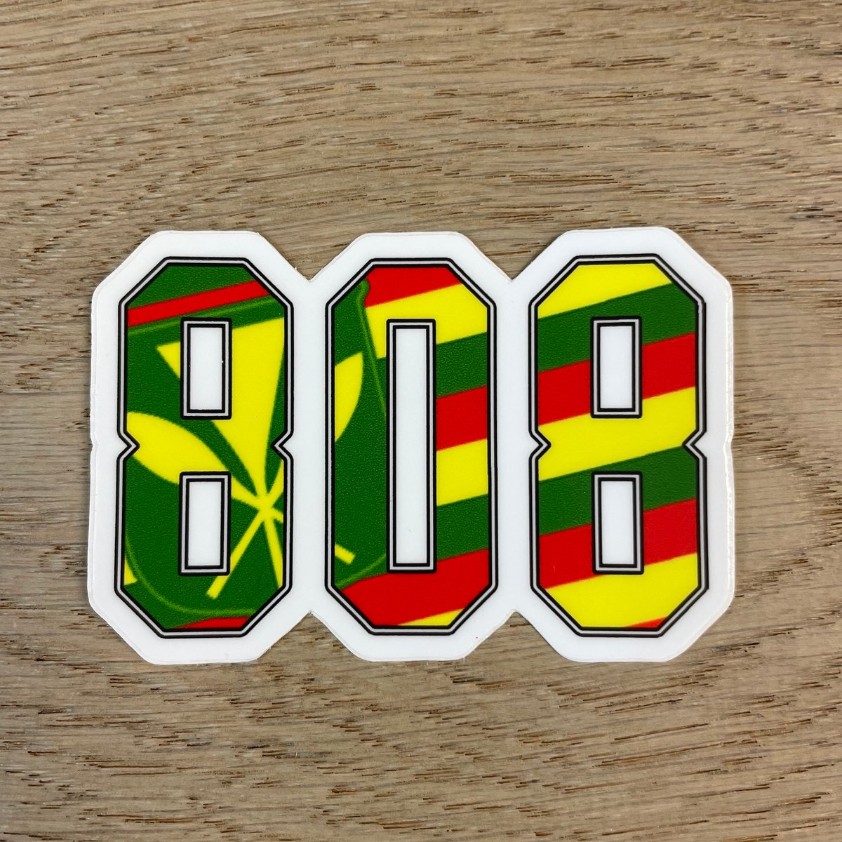 808 Kanaka 3" Vinyl Sticker / Pipe Dreams Surf Co