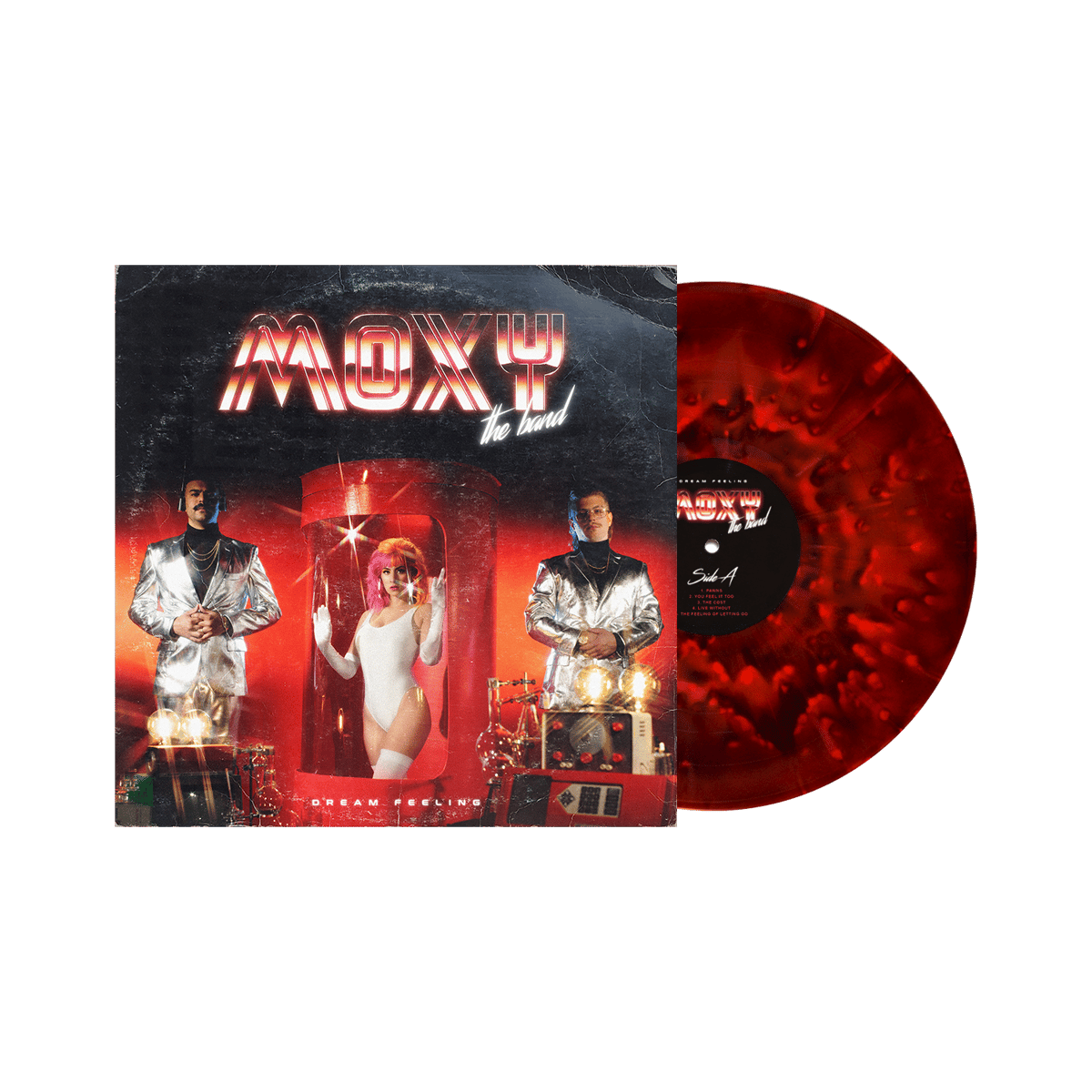 Limited Edition Dream Feeling LP RED SPLATTER | Moxy The Band