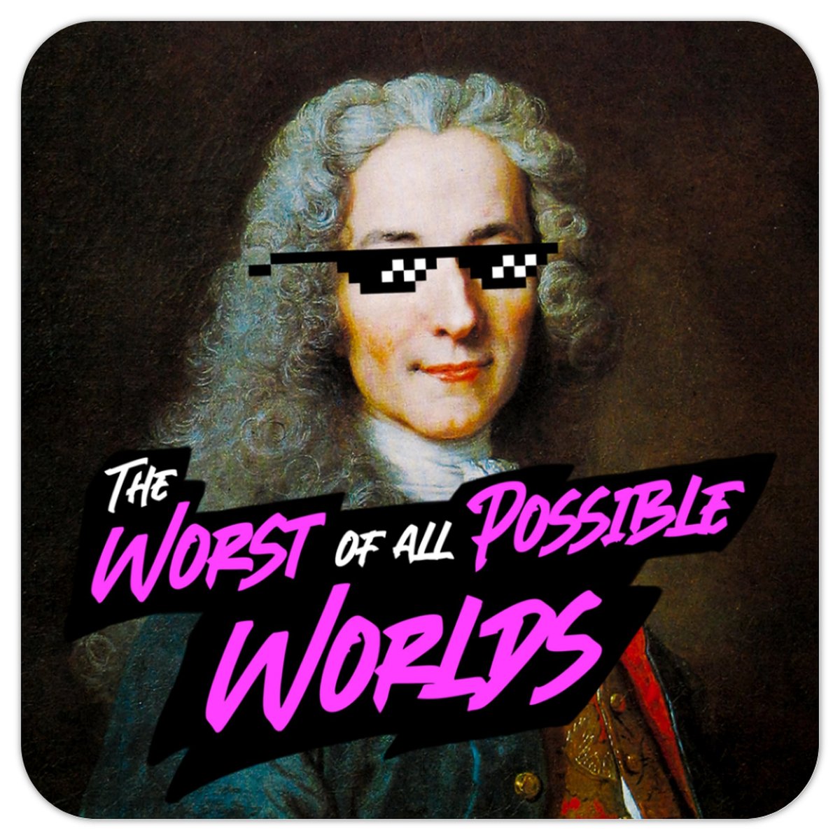 TWOAPW Logo Sticker | The Worst of All Possible Worlds