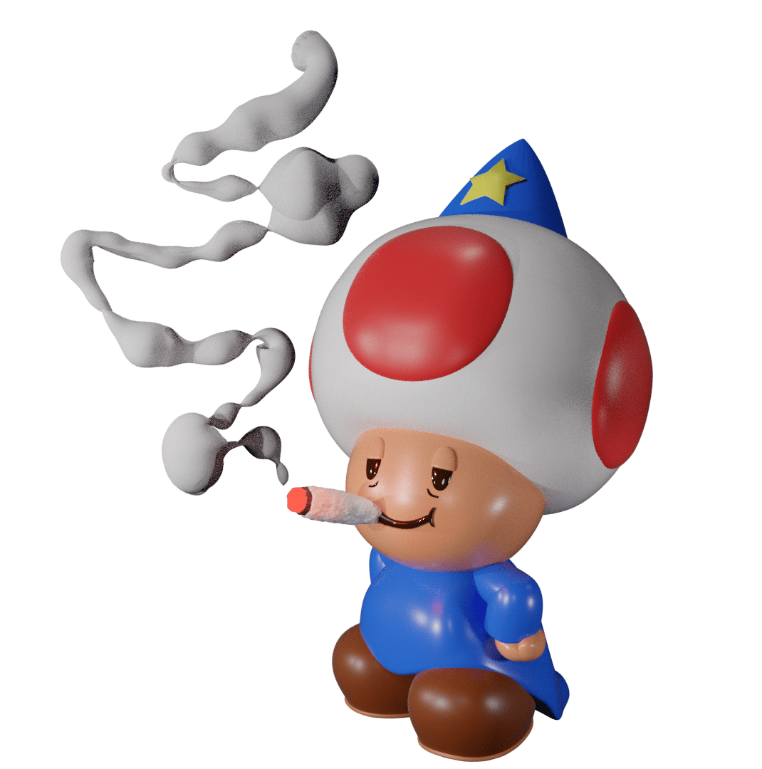 Wizard Toad Blind Box Figure Cakehoarder