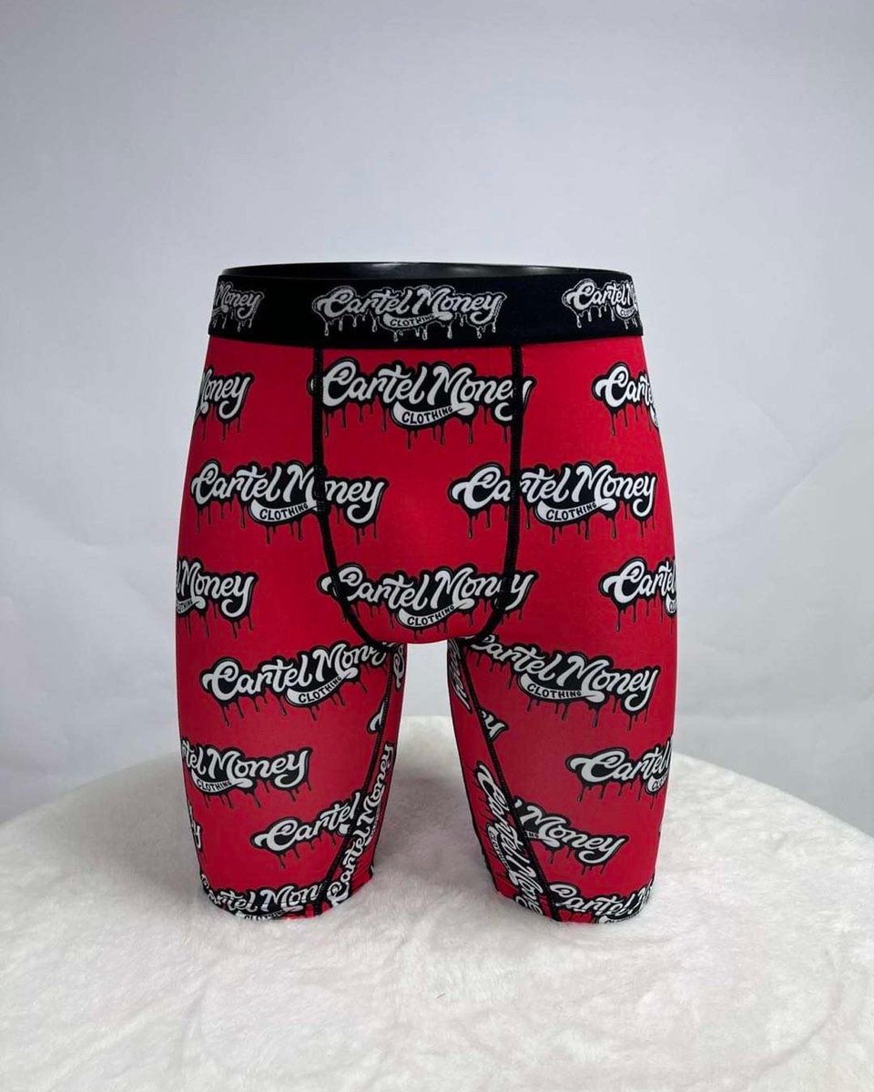 Red Cartel Money Boxer briefs | CartelMoneyclothing