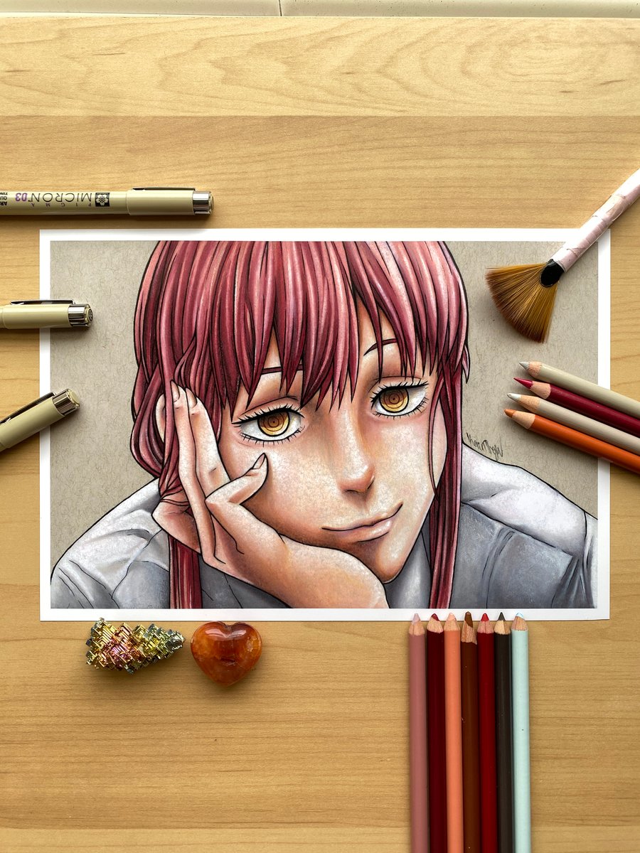 PRINT Makima|Control | NekoKaren Art