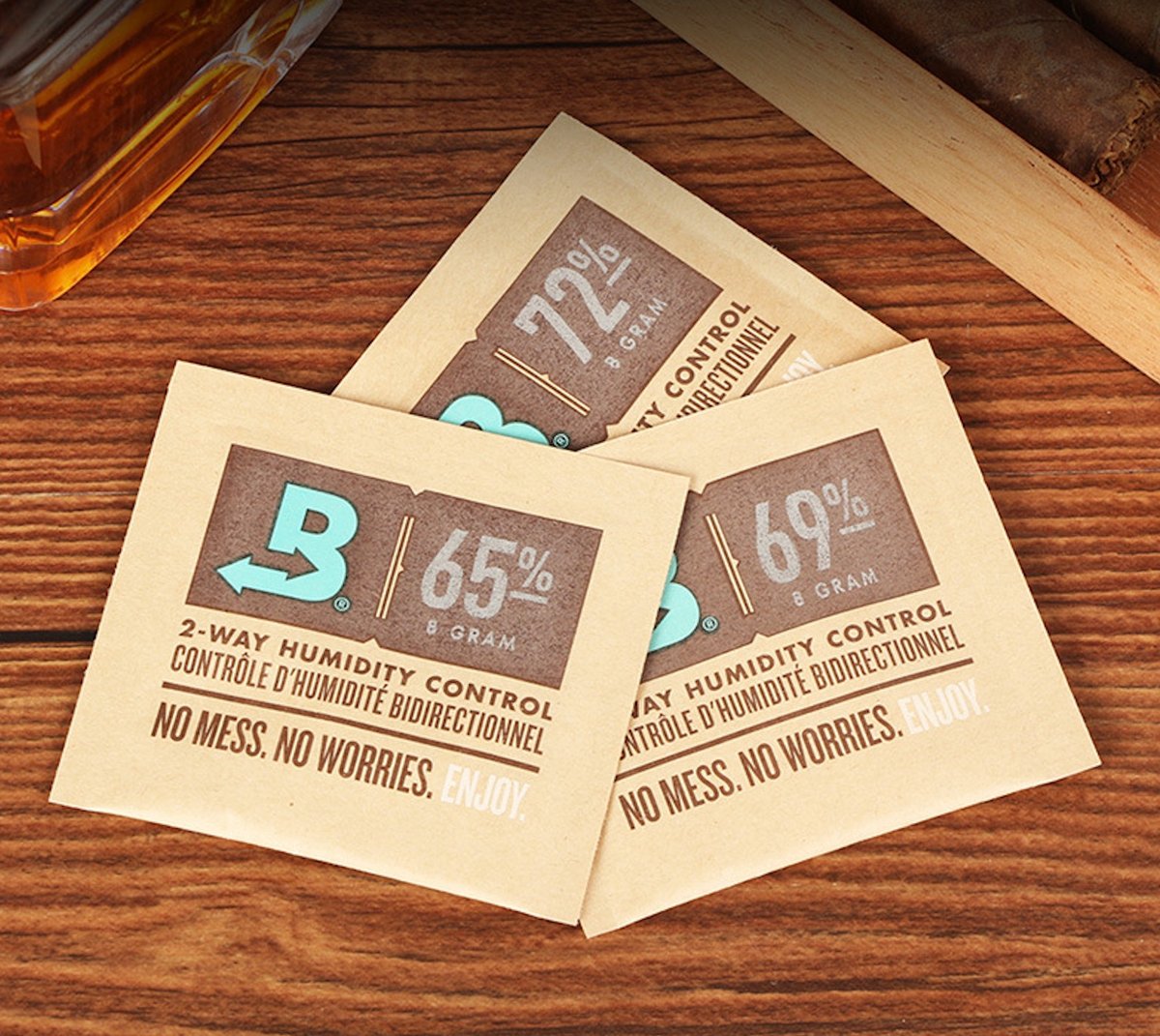 Boveda Professional Cigar Moisturizing Bag Two-Way Humidity Control ...