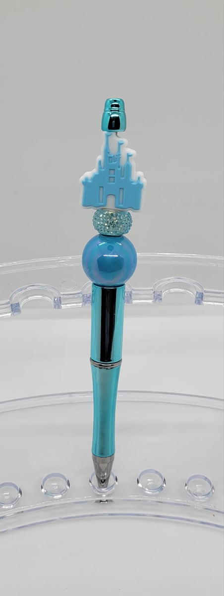 Baby Blue Castle Pen | TheNerdyCreator