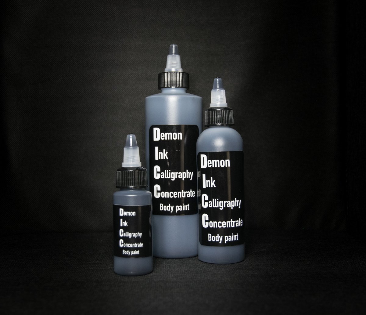 Black DICC Body Paint | Magick Demon Cosmetics