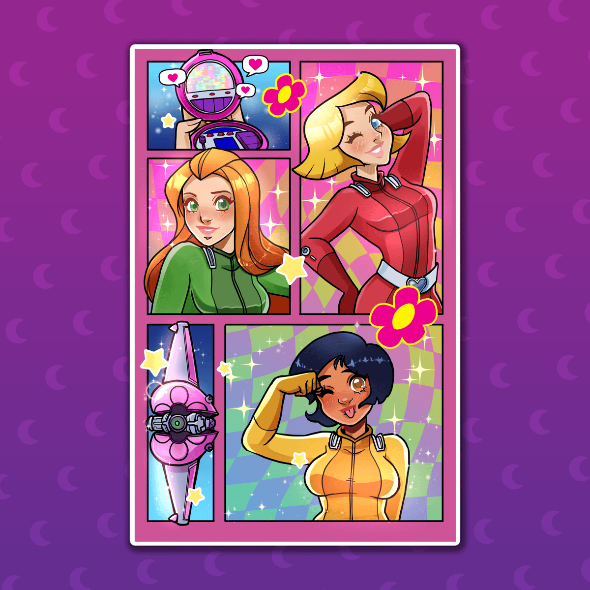 Totally Spies Print | SimplyWitches