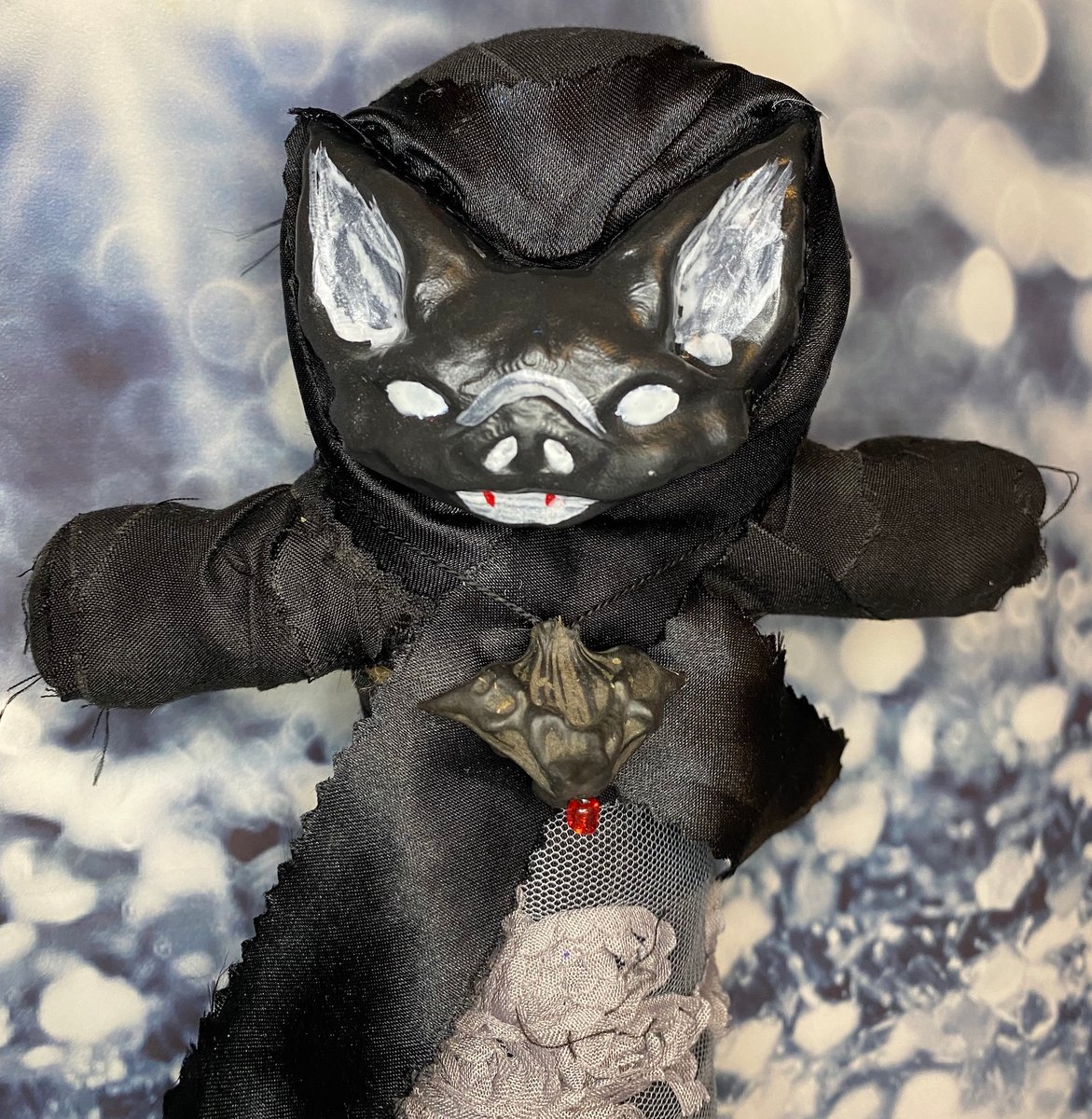 Protection From Evil Bat Doll by Ugly Shyla | uglyshyla