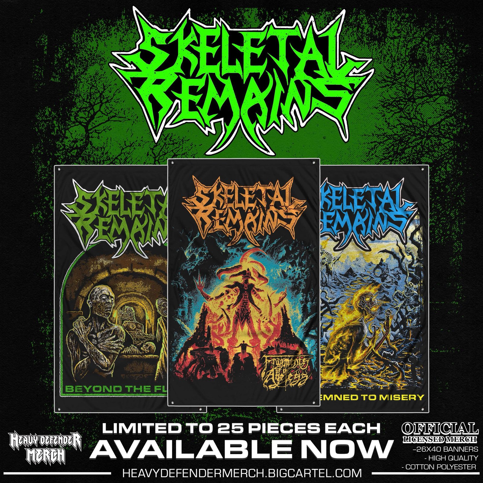 Skeletal Remains official banners | HDM