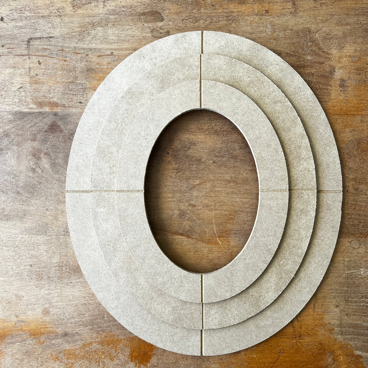 Oval Layout frames (Set of 3) | Erin Glassworks