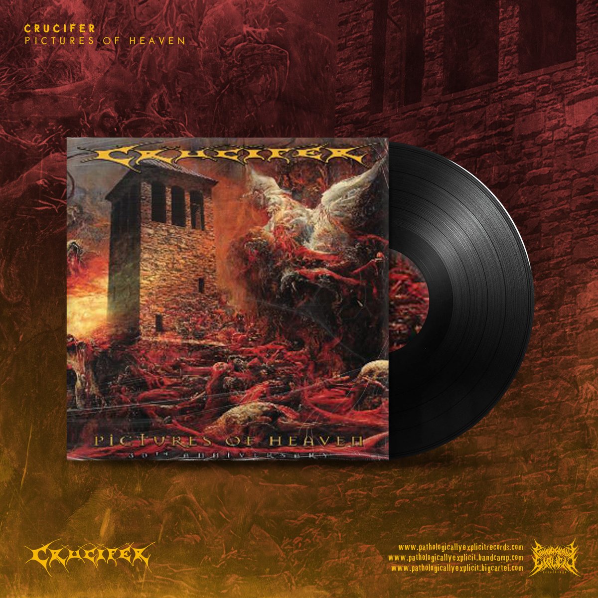 CRUCIFER- PICTURES OF HEAVEN LP | PATHOLOGICALLY EXPLICIT