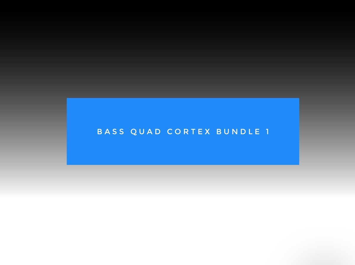Bass Quad Cortex Bundle 1 | Amp Guru Profiles