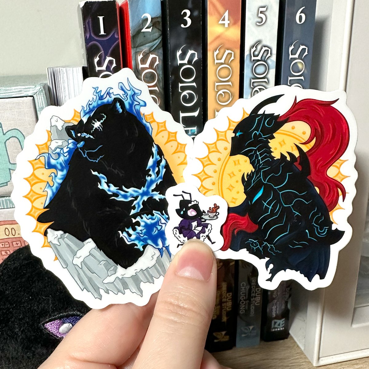 Leveling Up Soldiers Stickers | Poor Purrfection