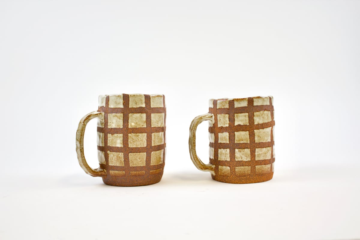 Pinched Grid Mug | StudioHestia