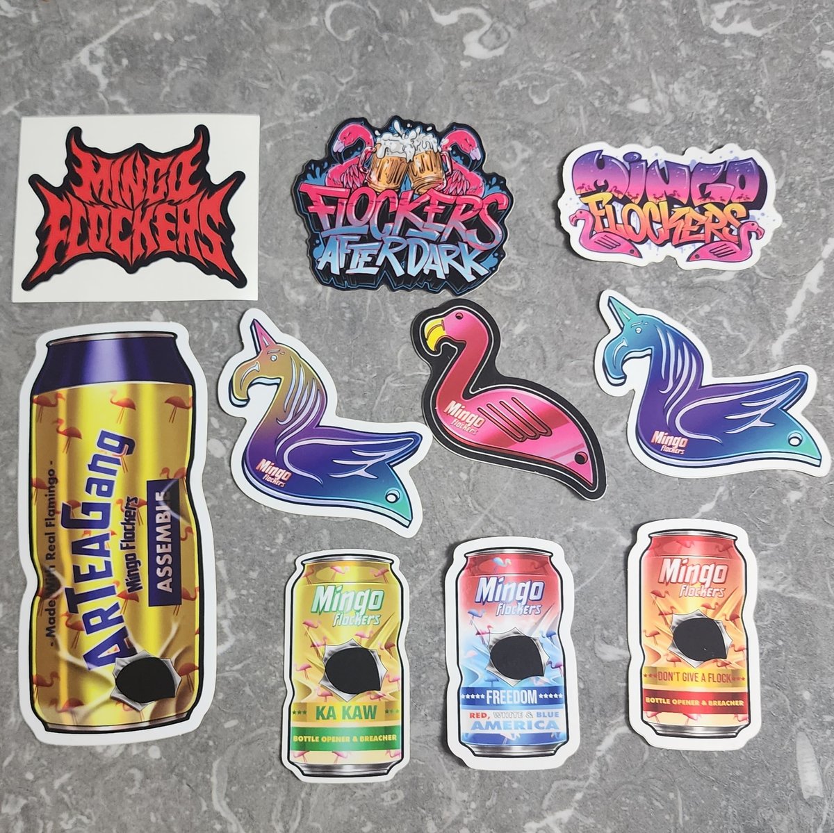 Sticker Set | Mingo Flockers