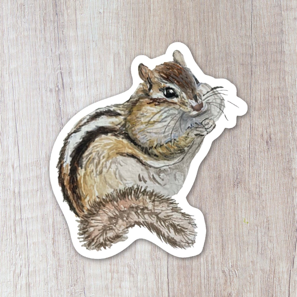 Chipmunk Sticker | Brush & Bark