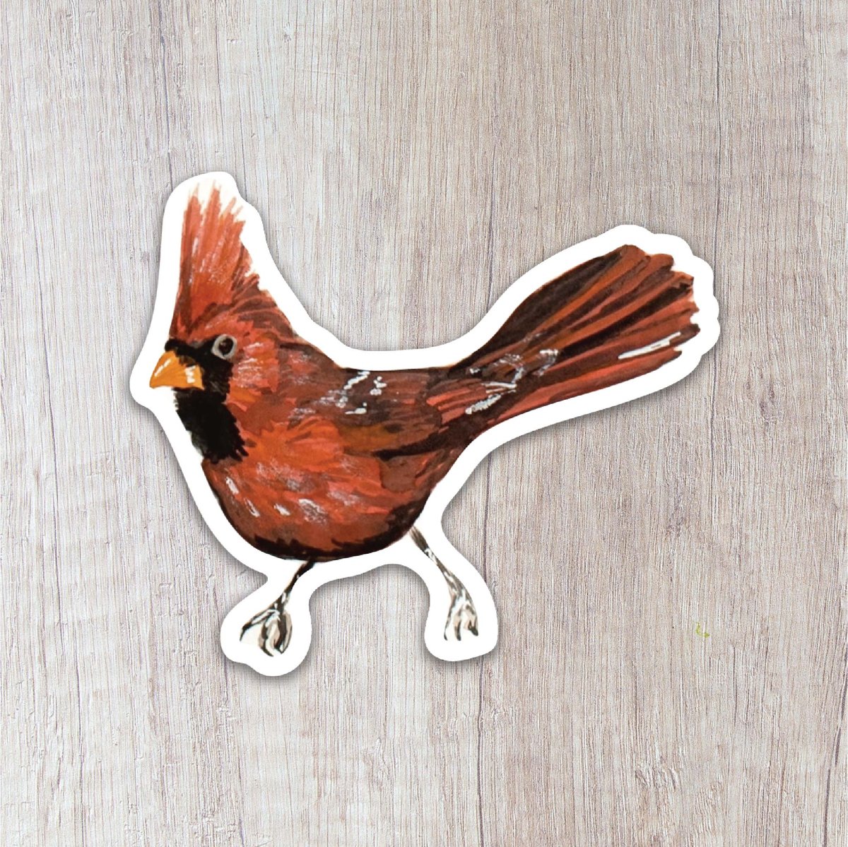 Cardinal Sticker | Brush & Bark