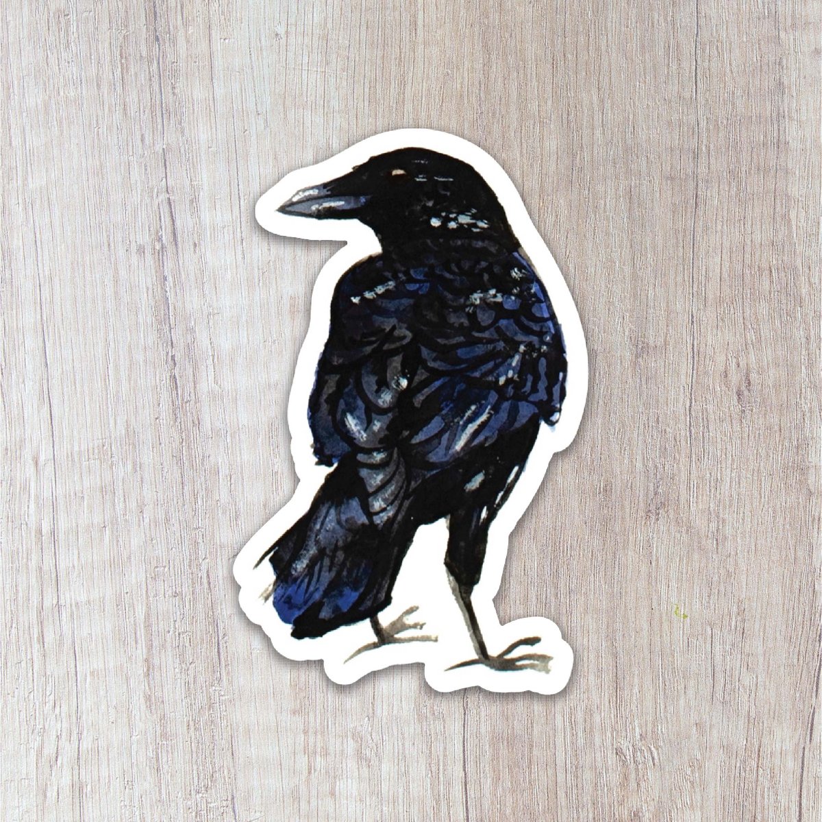 Crow Sticker | Brush & Bark