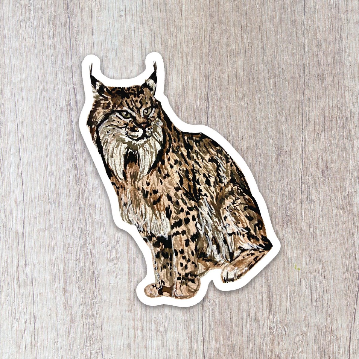 Lynx Sticker | Brush & Bark