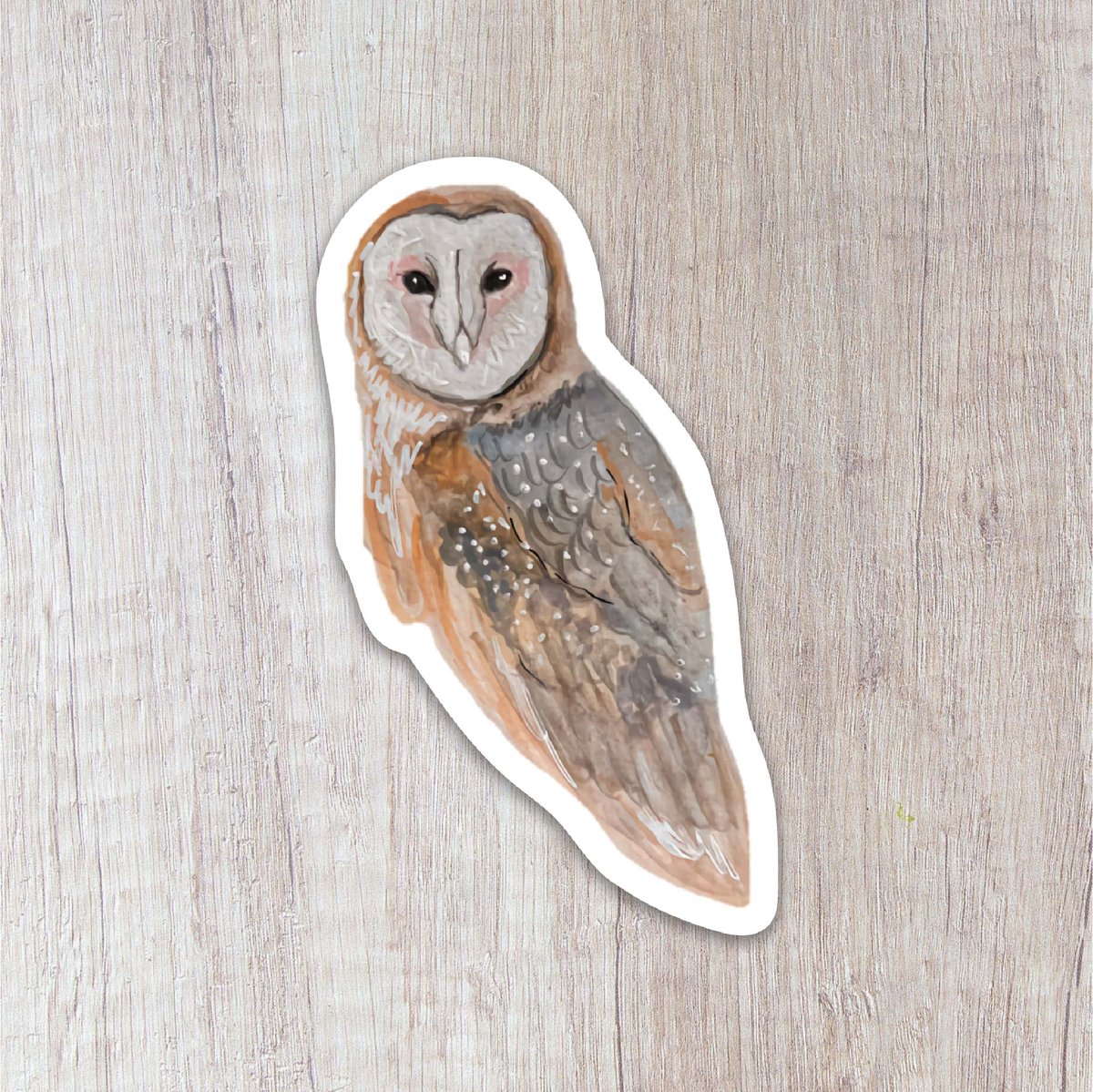 Barn Owl Sticker | Brush & Bark