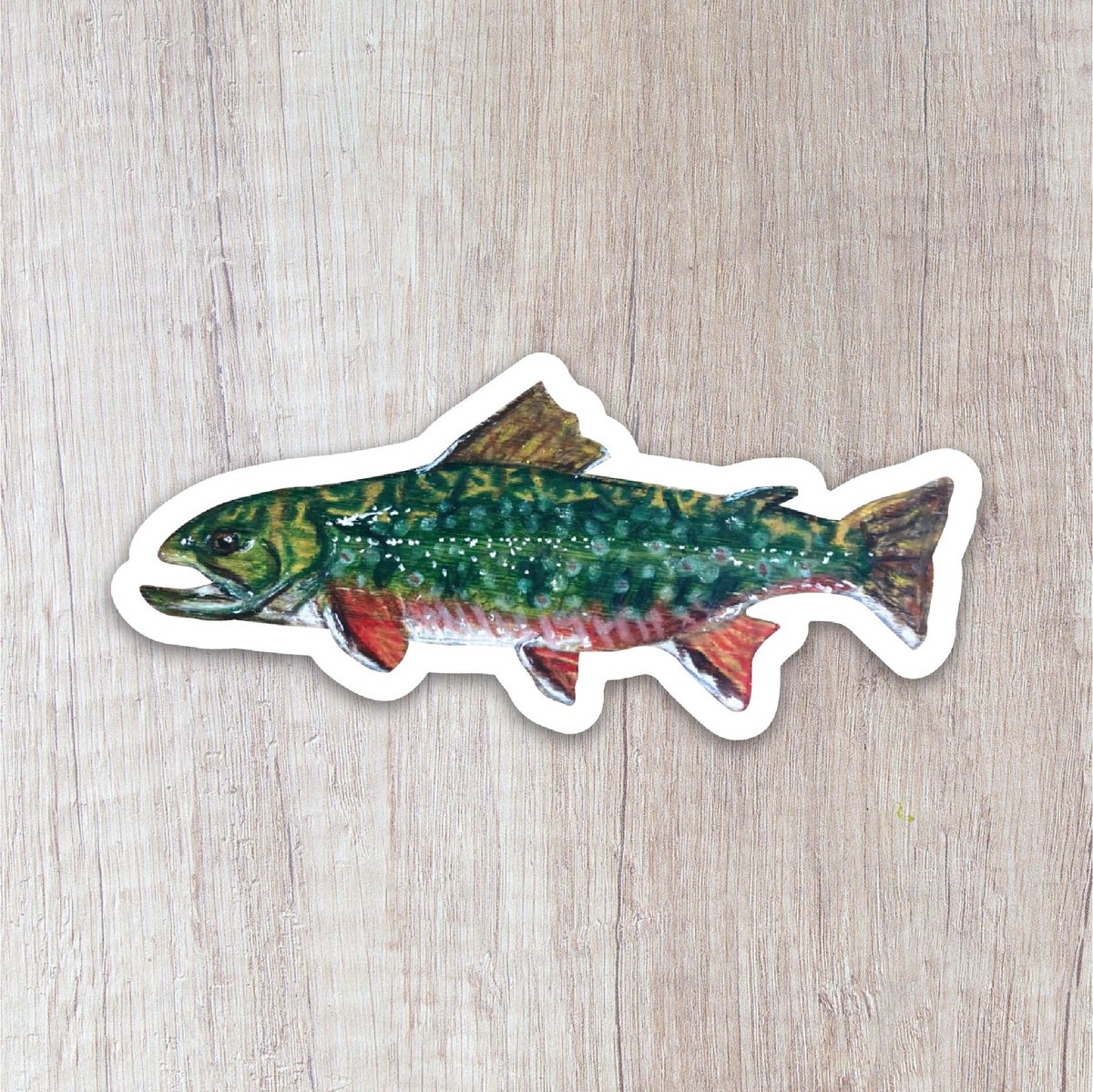 Brook Trout Sticker | Brush & Bark
