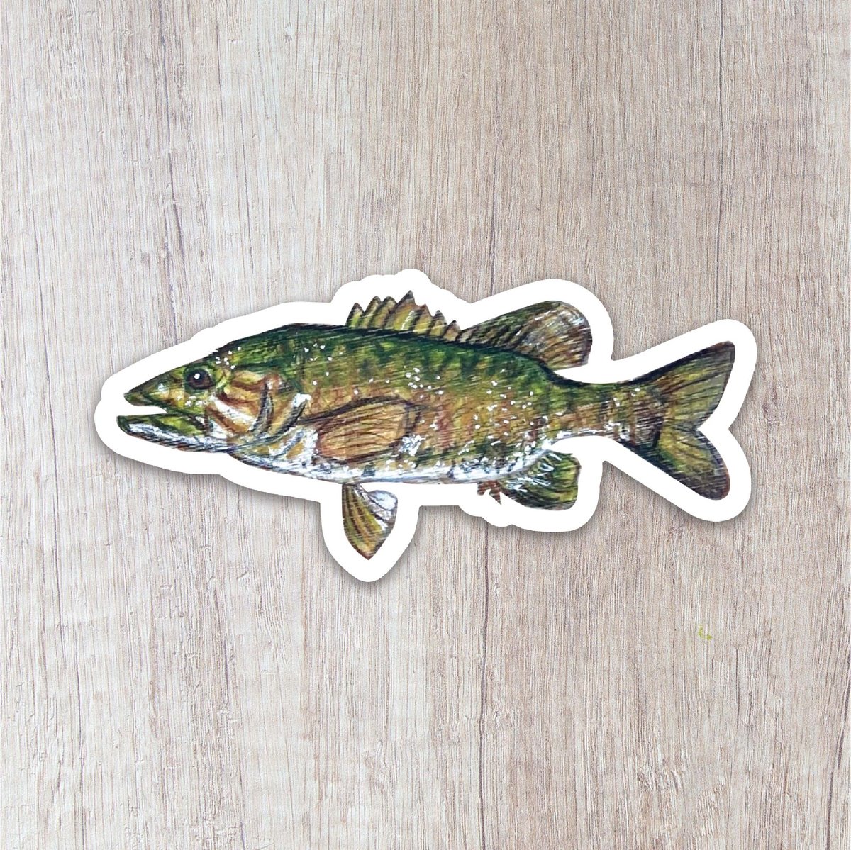 Bass Sticker | Brush & Bark