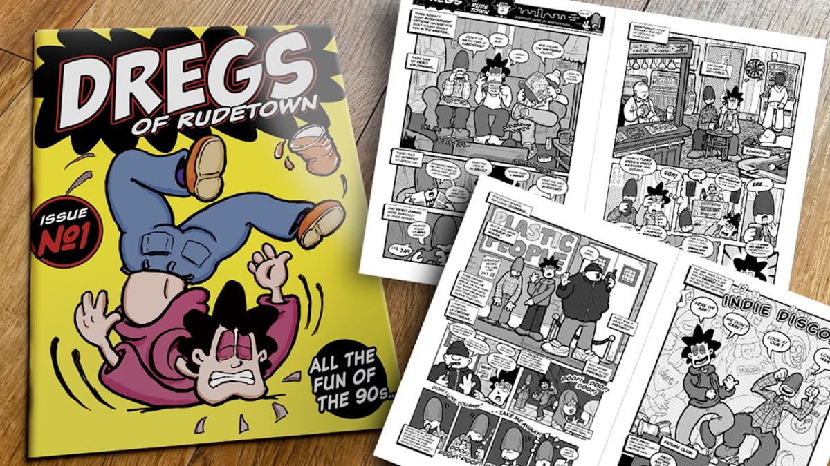 Dregs of Rudetown comic | Peakrill Press