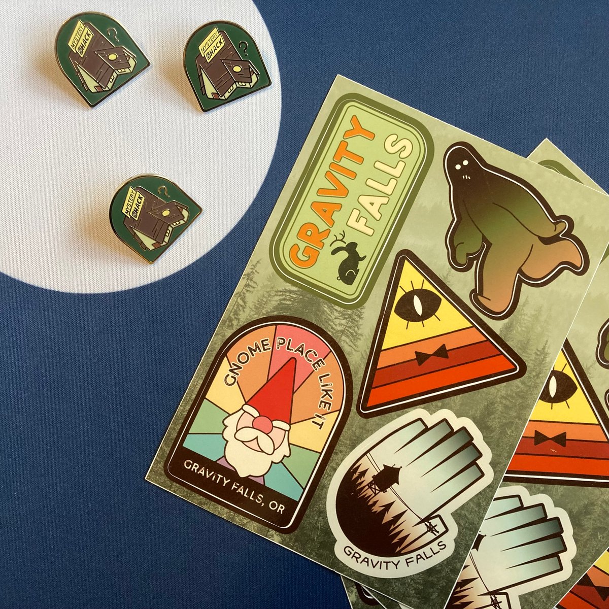 Gravity Falls Anniversary Zine Merch | elle-arts limited run merch