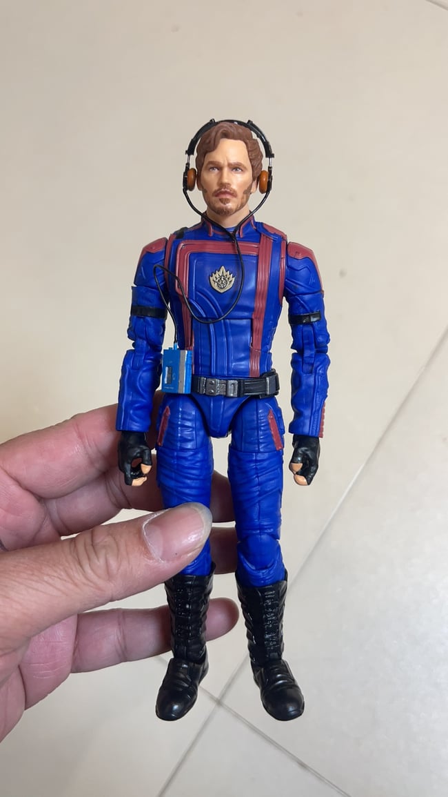 Marvel legends shfigure star lord walkman&headset | 33TOYS